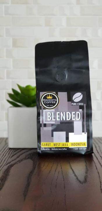 Kopi Bubuk Blended Arabika-Robusta 250 gram / Kopi Garut Asli / Mahkota ...