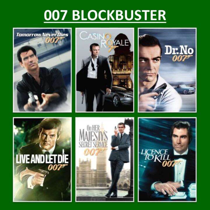 [PENDRIVE MOVIE] 25 MOVIES | 007 JAMES BOND COMPLETE MOVIES COLLECTION ...