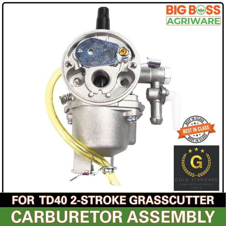 tool Big Boss Agriware Carburetor Assy. for TD40 FD40 (40.2cc) 2 Stroke ...