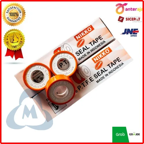 Siltip Nikko / Isolasi Kran Solasiban Putih Seal Tape 10 Meter Sealtape ...