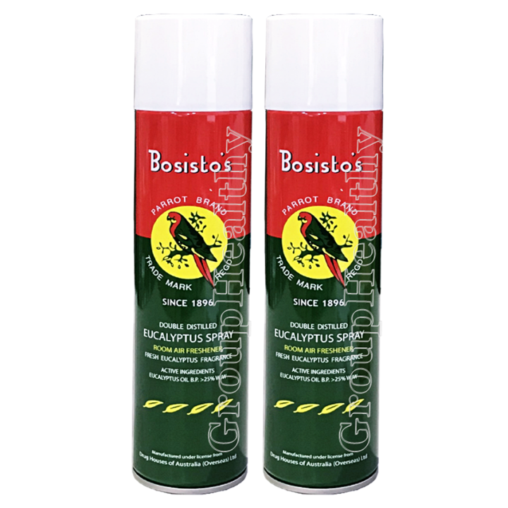 Bosisto's Parrot Eucalyptus Spray น้ำมันยูคาลิปตัส นกแก้ว ชนิดสเปรย์ ...