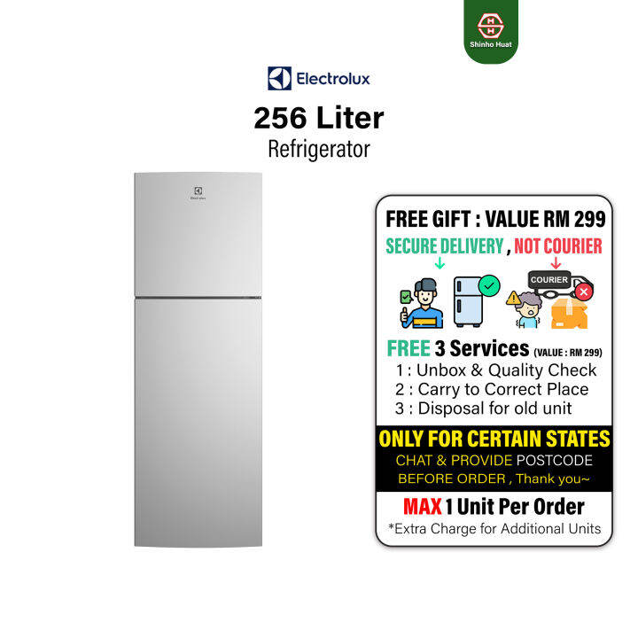 Electrolux Fridge 256L Refrigerator ETB2802J-A | Lazada