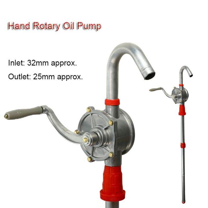 Manual Hand Pump 32Mm Heavy Drum Rotary New Oil Fuel Barrel Heavy Duty ...