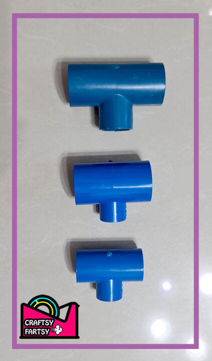 (PER PIECE) PVC Blue Tee Reducer | Lazada PH