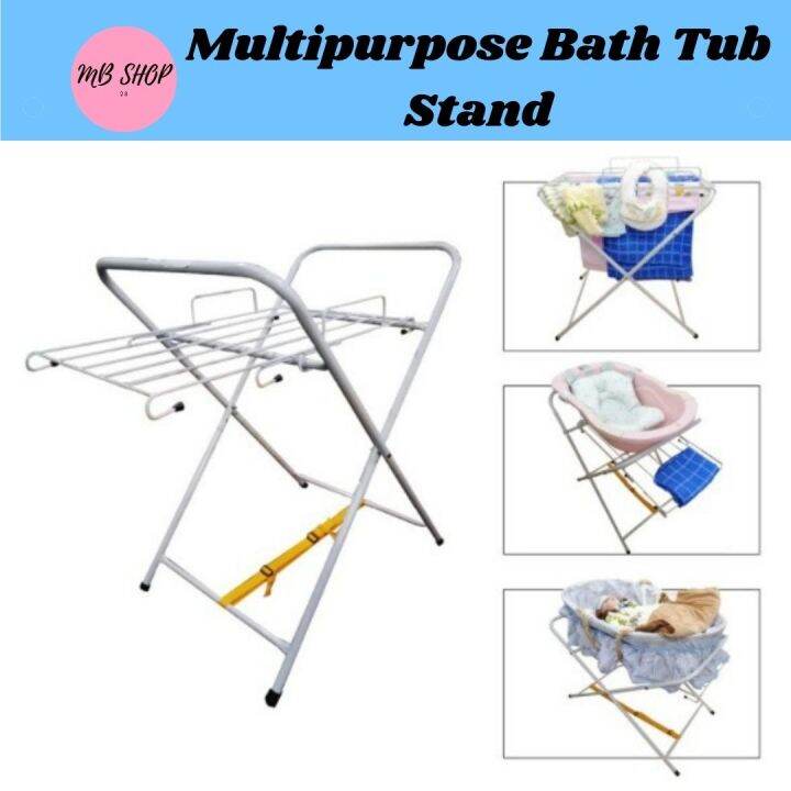 [READY STOCK] Multipurpose Baby Bath Tub Stand with Sturdy and Durable ...