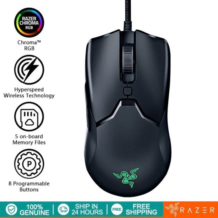 ๑ Original Razer Viper Mini Gaming Mouse 8500DPI Ultra-light RGB Light ...