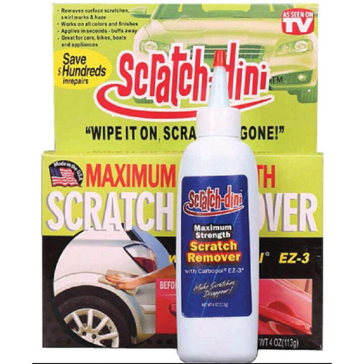 Scratch Remover Maximum Strength Scratch Disappear Car Motorcycle ...
