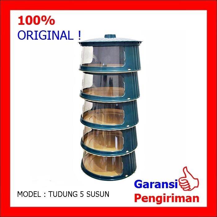 Tudung Saji Susun Food Storage Susun 4 dan 5 Susun Warna (Warna ...