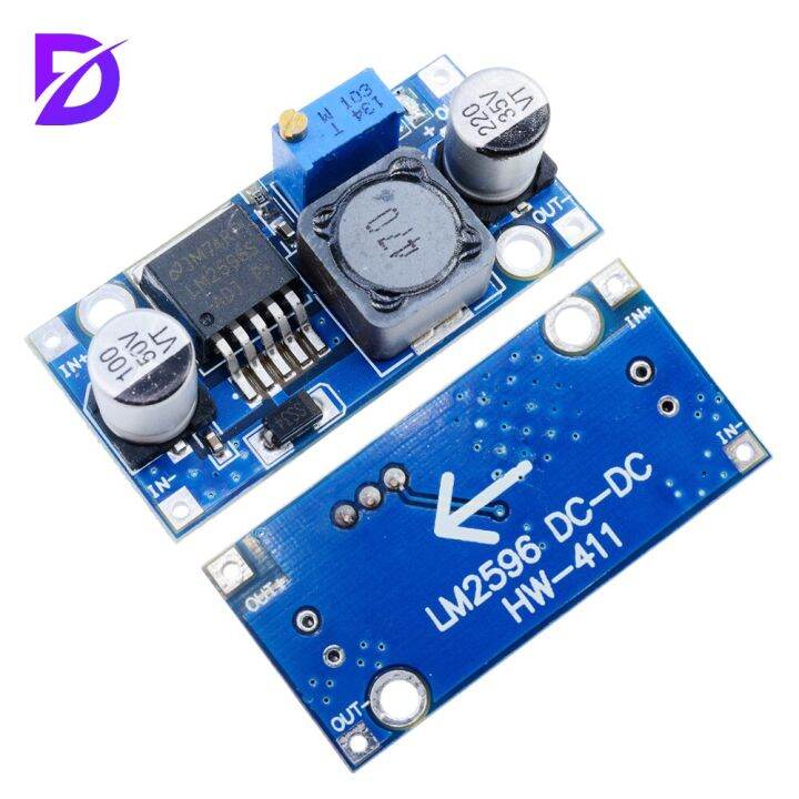 LM2596s DC-DC Step-down Power Supply Module 3A Adjustable Buck Converter Module LM2596 Voltage ...