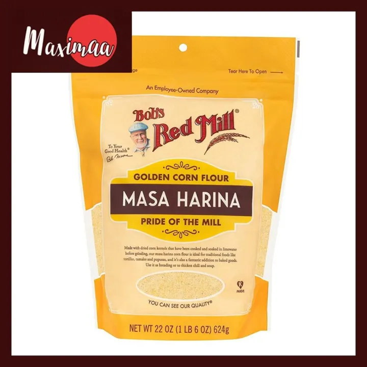Maximaa Bob's Red Mill Golden Corn Flour Masa Harina 624g | Lazada PH