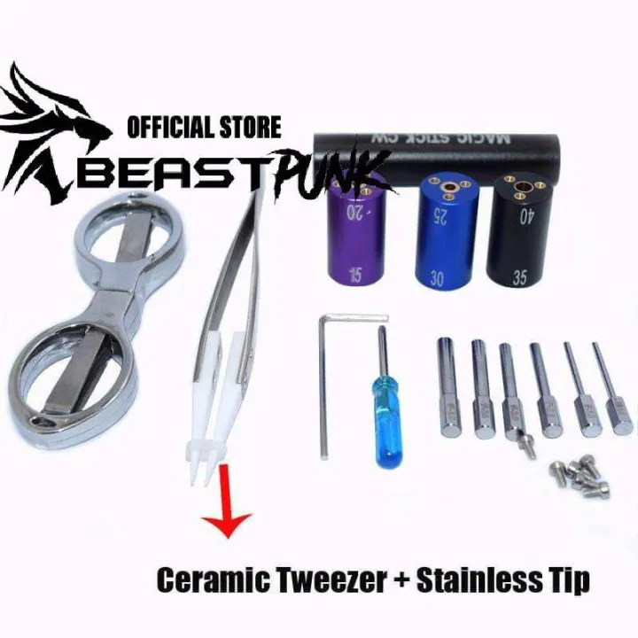 【0n Sale】☾ [BeastPunk] Magic Coil Vape Tool Kit DIY Vaping Sub OHM ...