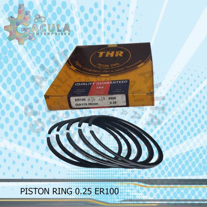 Piston Ring STD Kubota ER100 ER17 Water Cooled Diesel Engine | Lazada PH