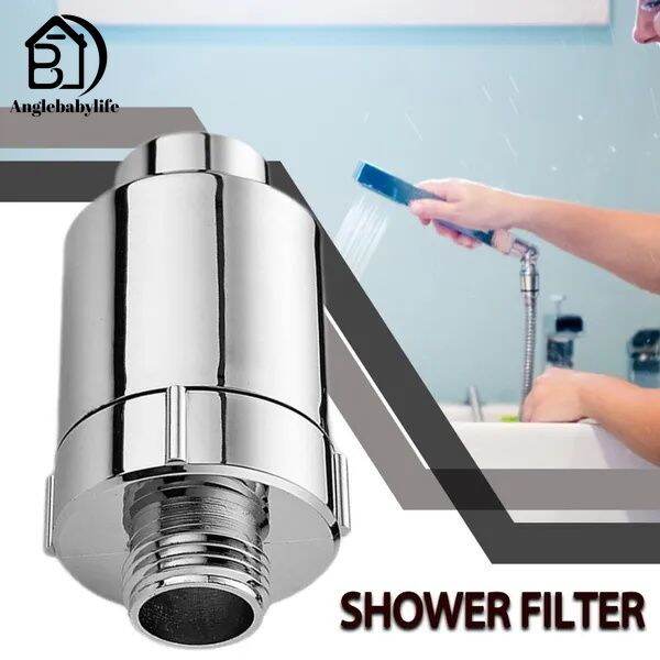 🔥Hot Shower Water Filter Universal Remove Chlorine In-line Hard Water ...