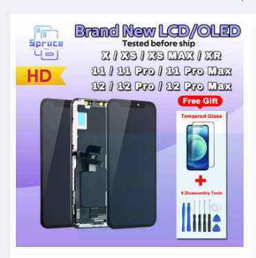 Iphone 12 Pro Max GX/ 12 Pro/ 12 Pro GX/ 13 Incell/ 13 GX LCD Display ...