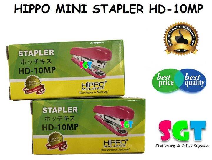 HIPPO Mini Stapler (HD-10MP) - Random Colour | Lazada