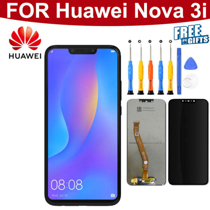 SuperScreen 6.3" For Huawei Nova 3i LCD INE-LX1 Display INE-LX2 Touch ...