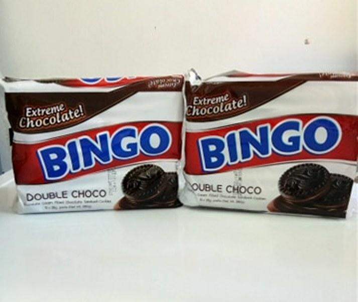 Bingo Double Choco Cookies - pack of 3 x 280 grams (28 grams per small ...