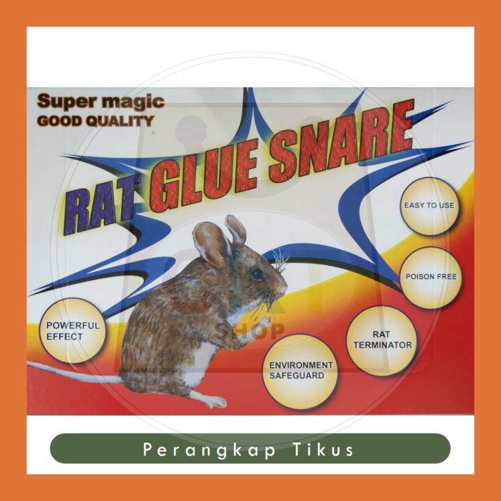 [READY STOCK] Sticky Rat Board Mouse Catcher Trap Super Glue Rat Gum ...