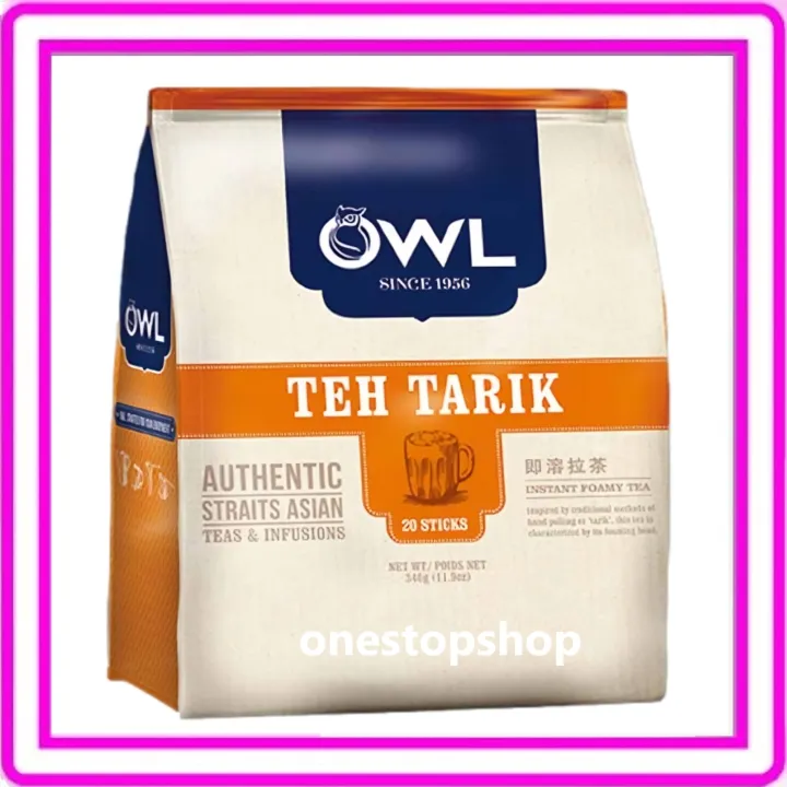 Owl Teh Tarik Instant Milk Tea 20 x17g | Lazada PH