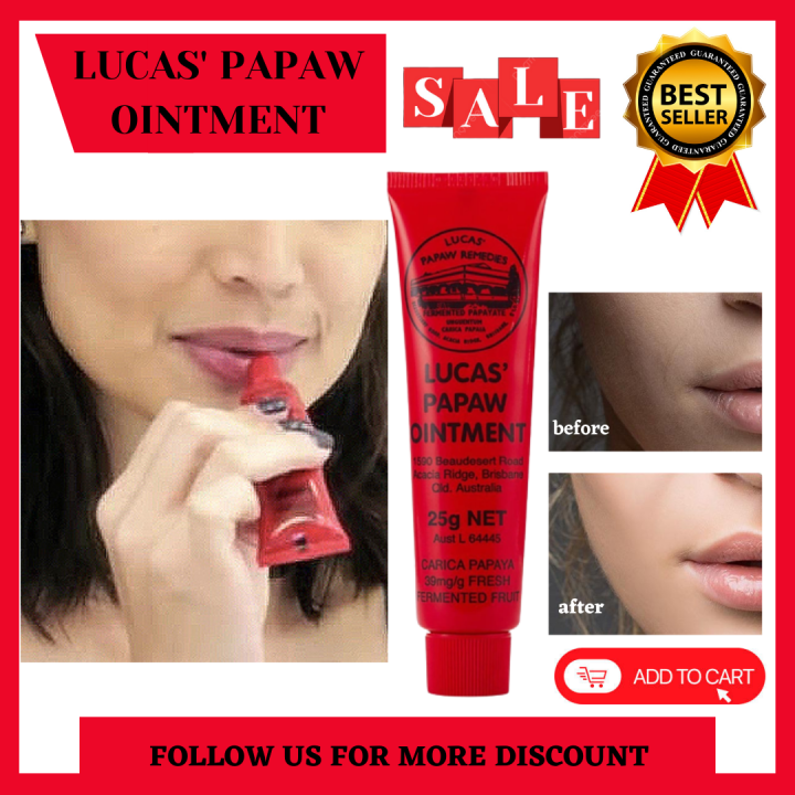 💯 LUCAS PAPAW OINTMENT From Australia 25g Is Commonly Used To Treat ...