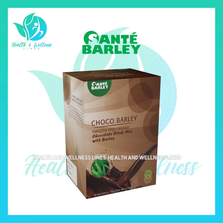 Sante Barley Choco Barley Smooth and Creamy Chocolate Drink Mix with ...