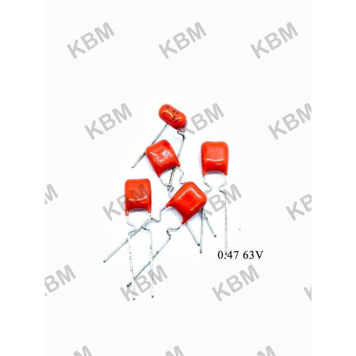 Capacitor (คาปาซิเตอร์)C474(0.47) 50V 63V 100V 200V 250V | Lazada.co.th