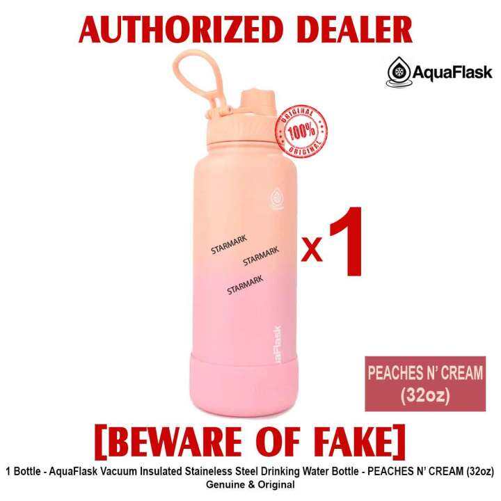AQUAFLASK 32oz PEACHES N CREAM Peaches N' Cream Peaches And Cream ...