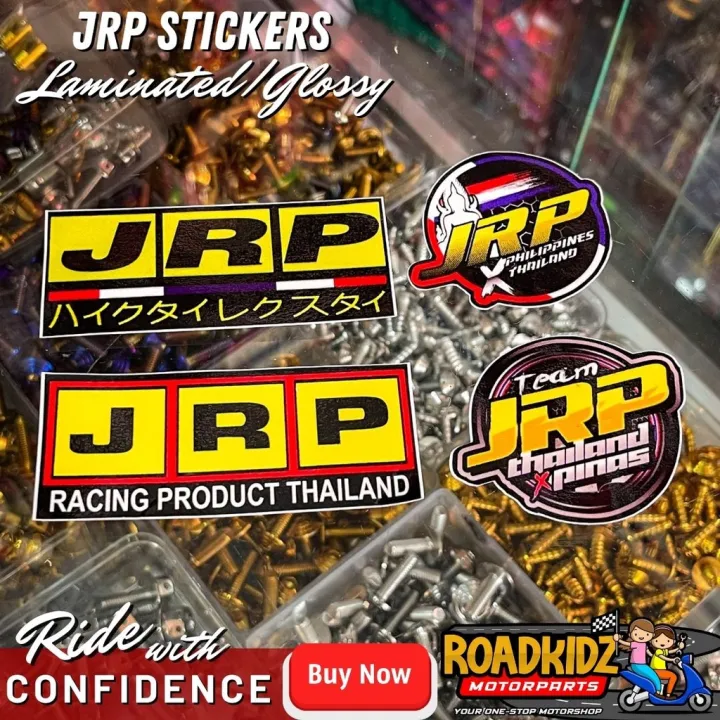 JRP STICKER LAMINATED MOTORCYCLE STICKER THAI STICKER | Lazada PH