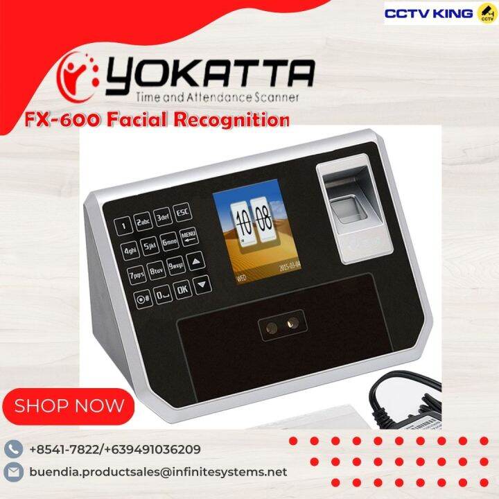 Time Recorder, YOKATTA FX-600 Facial and Biometrics Attendance, Time ...