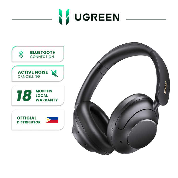 UGREEN HiTune Max5 Hybrid Active Noise-Cancelling Headphones Black - PH | Lazada PH