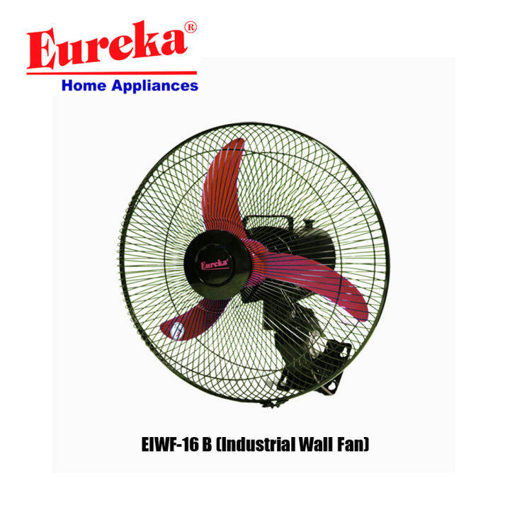 Original EUREKA EIWF-16 B (Industrial Wall Fan) Push and Pull ...