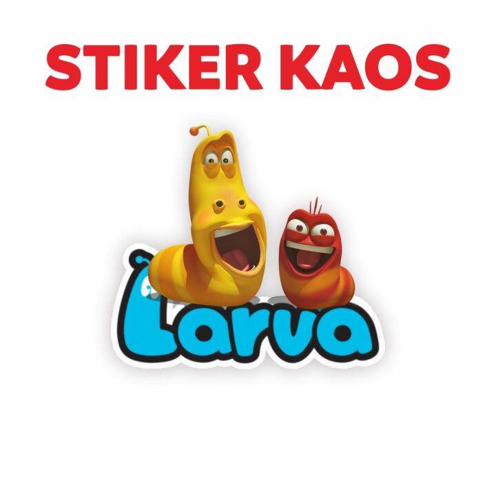 Sablon Setrika Sticker Kain LARVA Stiker Baju - ondol - BLUESTIKER Iron ...