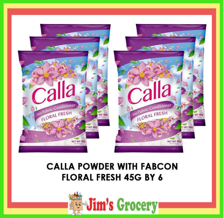JIMS CALLA LAUNDRY POWDER WITH FABRIC CONDITIONER FLORAL FRESH (VIOLET ...