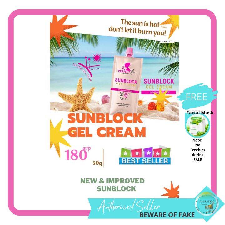 Perfect Skin Sunblock Cream SPF45 | Lazada PH