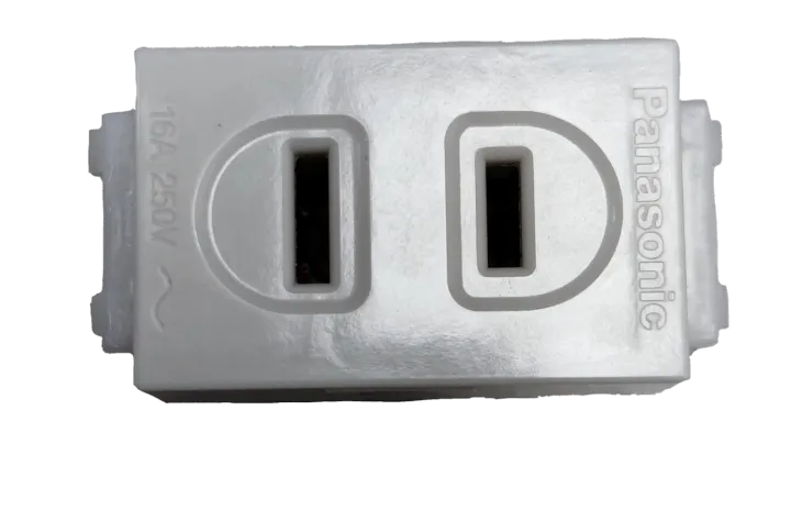 Flat Pin Outlet Receptacle Quick Connect Terminal 16A 250V, Flat Pin ...