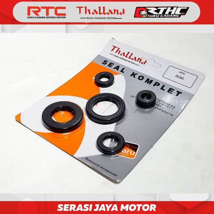 SIL SEAL SET OLI SEAL SET KOMPLIT HONDA RC80 / RC 80 | Lazada Indonesia