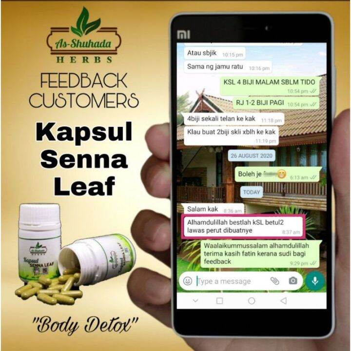 Kapsul senna leaf detox membuang lawas perut kempis cuci usus Fat ...