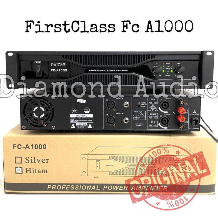 Power Amplifier Firstclass Fc A1000 Original Ampli First Class A 1000 ...