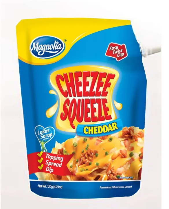 MAGNOLIA CHEEZEE SQUEZEE PLAIN 115G | Lazada PH