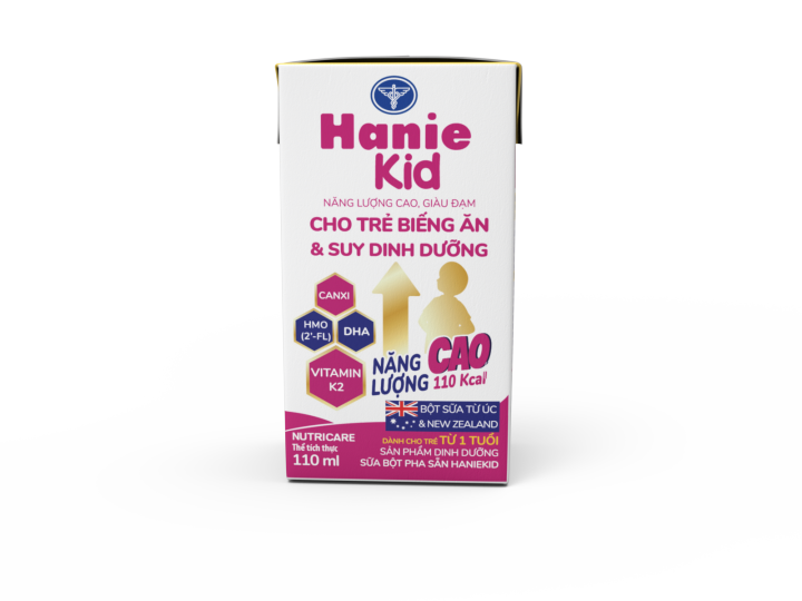 "Sữa nước Hanie Kid (110ml) dành cho trẻ biếng ăn và suy dinh dưỡng ...