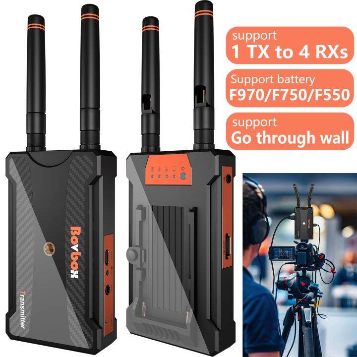 เครื่องรับส่งสัญญาณภาพเครื่องส่งผ่านวิดิโอไร้สาย200ม. ตัวต่อขยาย HDMI ...