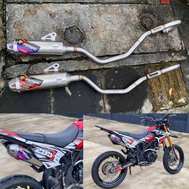 knalpot Crf 150l , knalpot klx 150, d-tracker, yamaha wr155 original ...