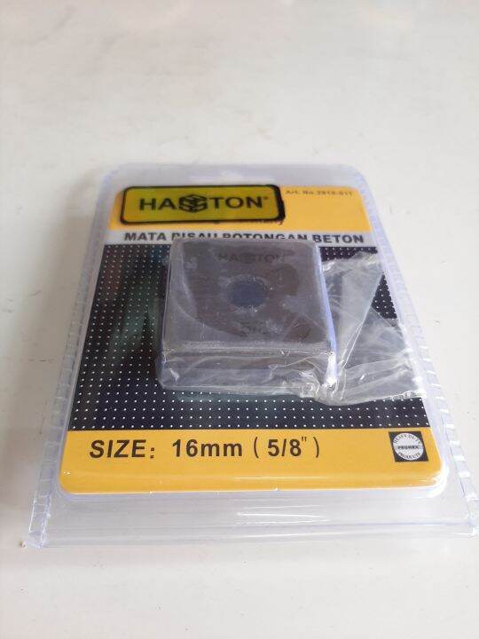 Mata pisau potong besi beton 16mm Hasston mata potong beton | Lazada ... Mata pisau potong besi beton 16mm Hasston mata potong beton | Lazada ...