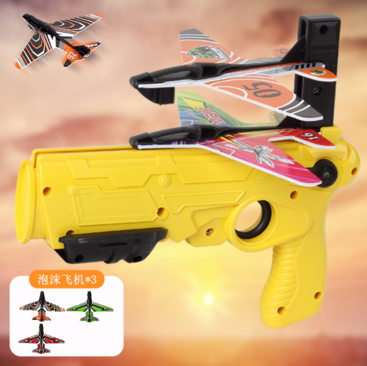 MY【Ready Stock】 Air Battle Toys Airplane Launcher Launch Gun Aircraft ...