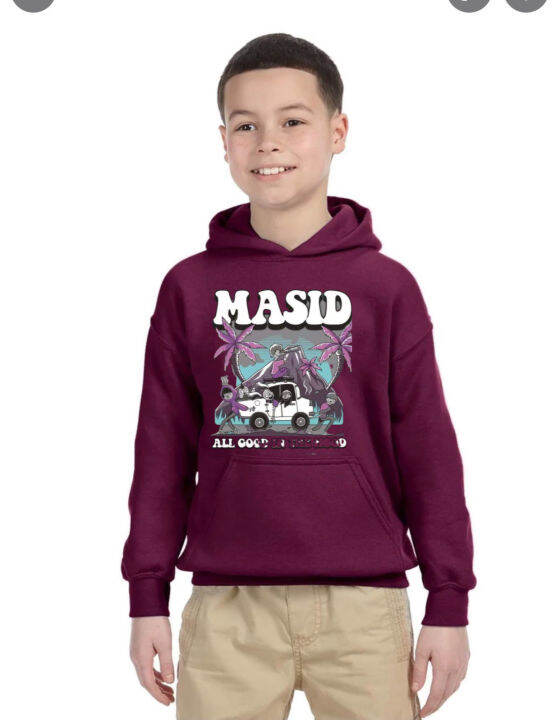 MASID hoodie jacket unisex for kids biys and girl vlogger clothing ...