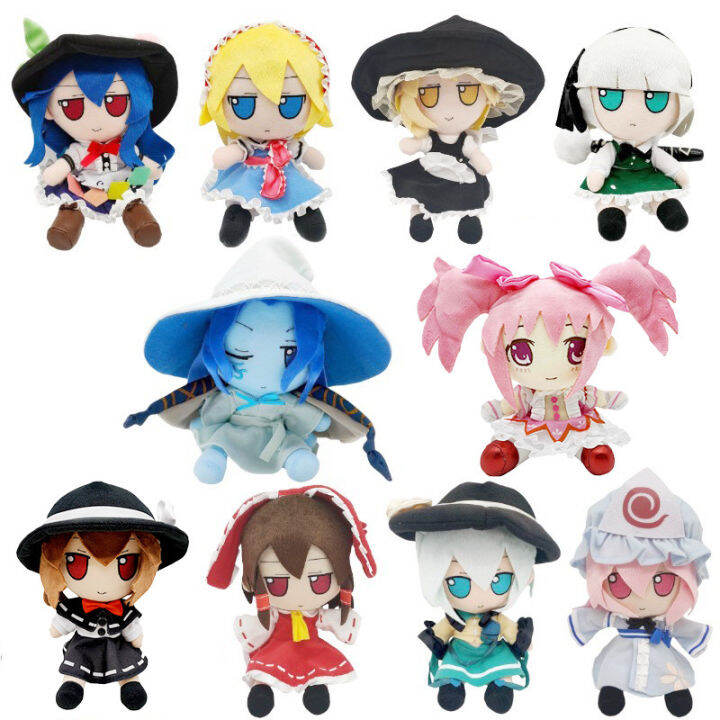 Elden Ring Plush Ranni Dress Up Stuffed Doll Touhou Project Cirno Fumo