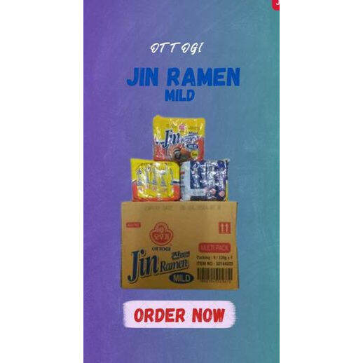 OTTOGI JIN RAMEN WHOLE BOX mildspicy korean authentic products | Lazada PH