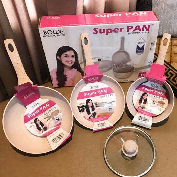ORIGINAL SUPER PAN ATAU PANCI SET BOLDE BEIGE | Lazada Indonesia