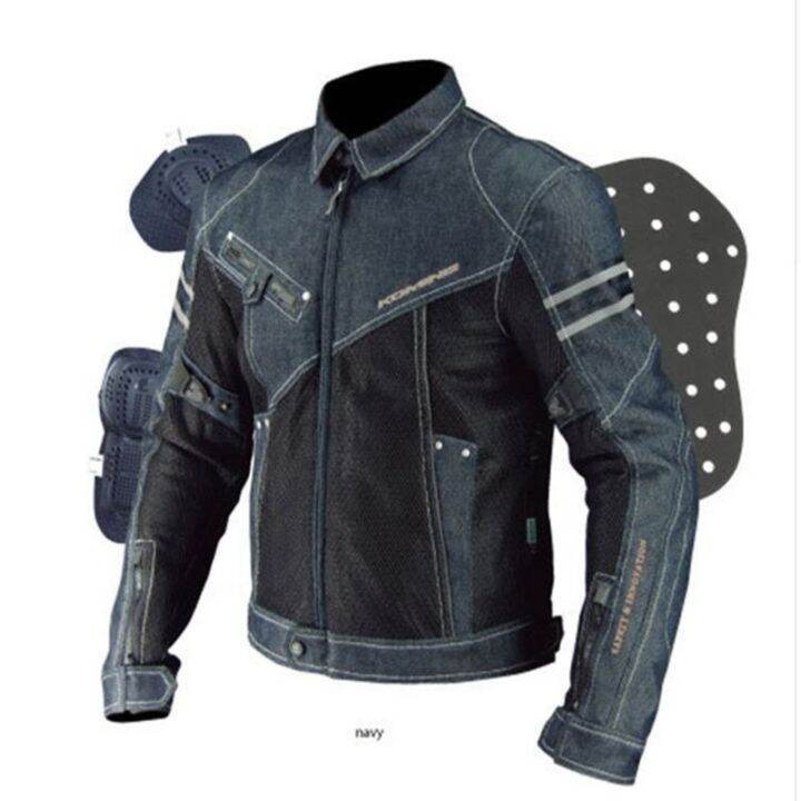KOMINE Jacket KOMINE JK006 Motorcycle Jacket Motocross Jackets Japan Size Drop Resistance ...