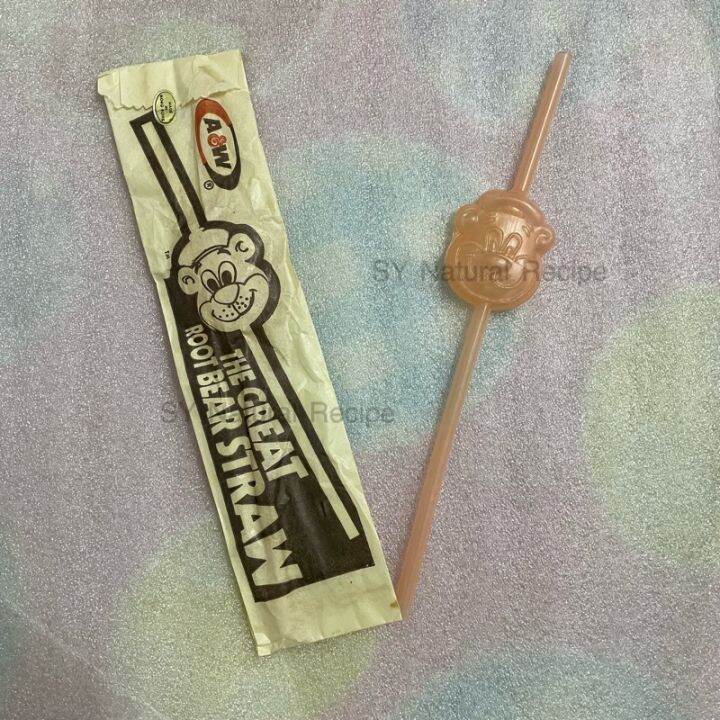 Limited Edition A&W Root Beer Straw (The Great Root Bear Straw) 1970s ...